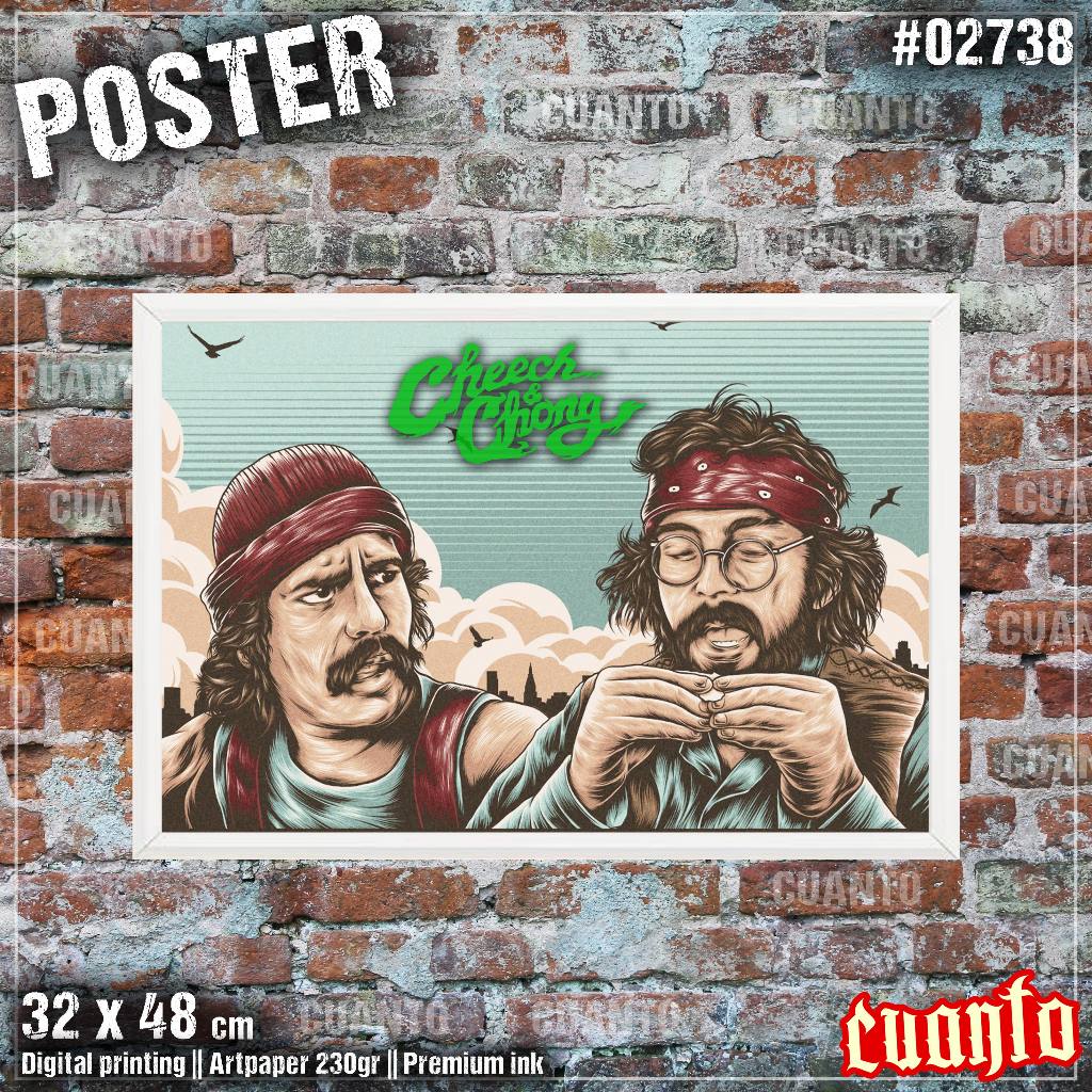 Jual Poster Cheech & Chong | Shopee Indonesia