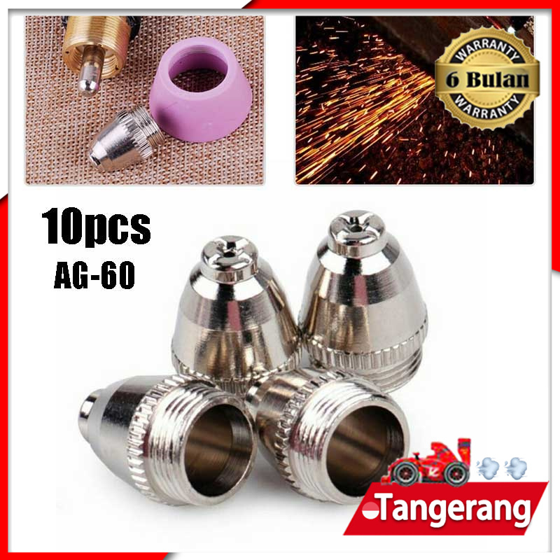 Jual 10pcs Nozzle Tip SG55 / AG60Welding Mata Plasma Cutting Cut Nozzle ...