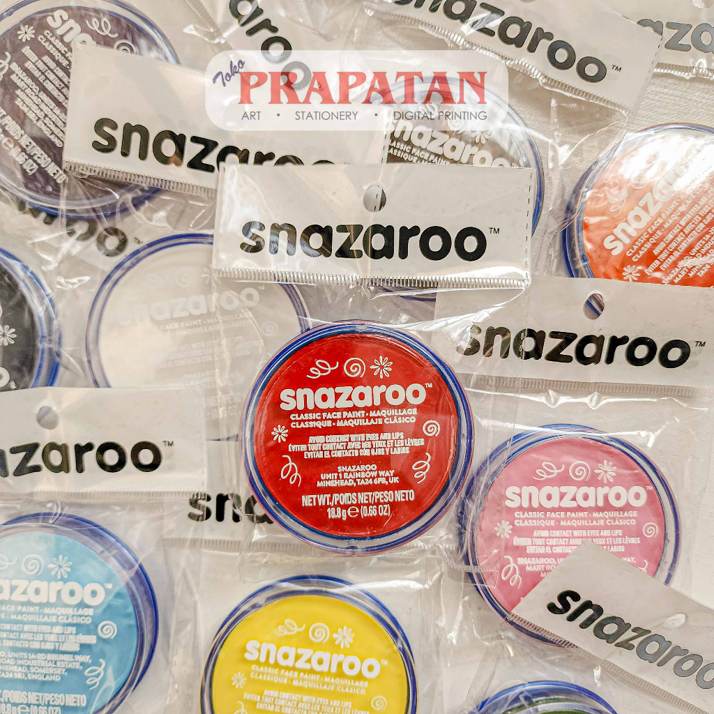 Jual Snazaroo Face Paint Classic 18 ml | Cat Wajah | Shopee Indonesia