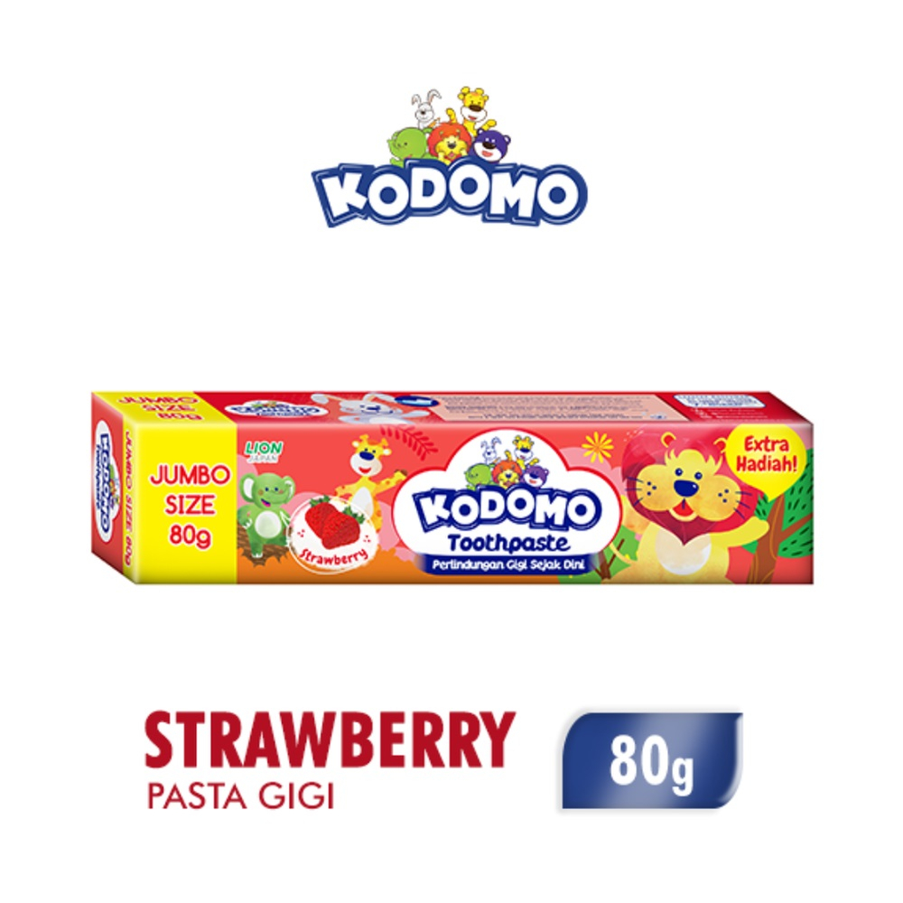 Jual Kodomo Toothpaste Jumbo Size 80g | Shopee Indonesia