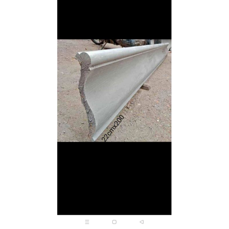 Jual Lis/lisplang beton/list profilan beton/listplang pul beton ...