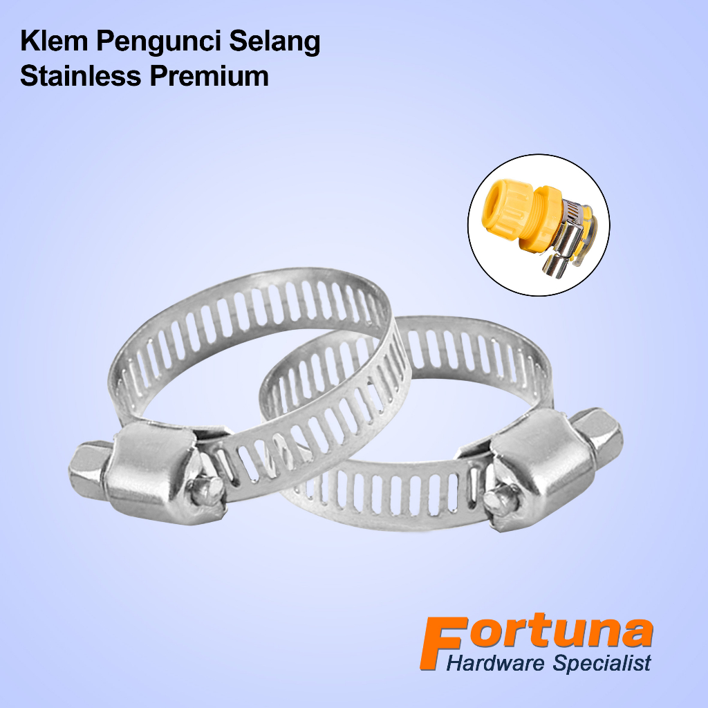 Jual FORTUNA Klem Selang / Klem Konektor Selang | Shopee Indonesia