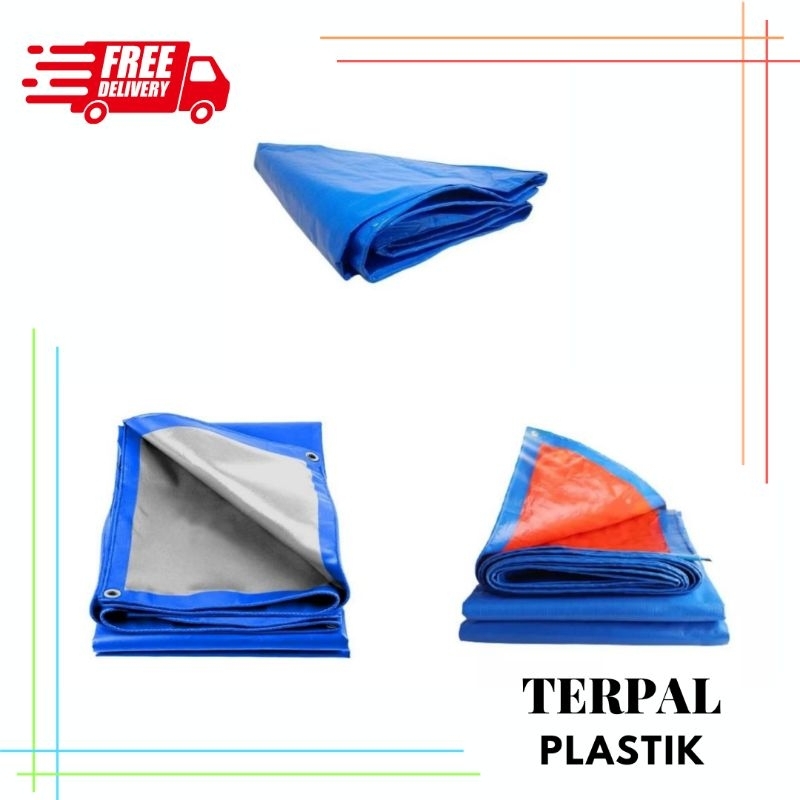 Jual TERPAL PLASTIK / TERPAL TENDA A8 UKURAN 4X6 METER | Shopee Indonesia