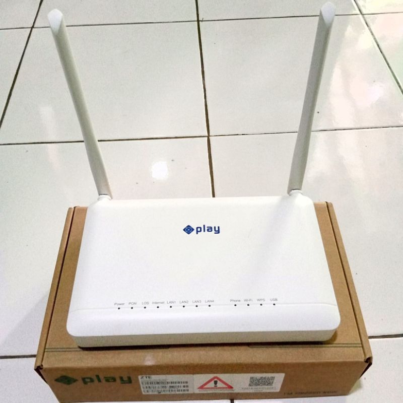 Jual ROUTER ZTE GPON ONT ZXHN F670L V3 Dual band port ijo | Shopee ...