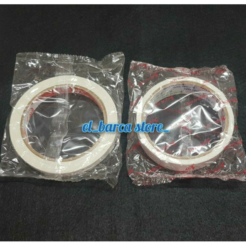 Jual DOUBLR TAPE / DABEL TIP TIPE KERTAS / SOLASI / ISOLASI BOLAK BALIK ...