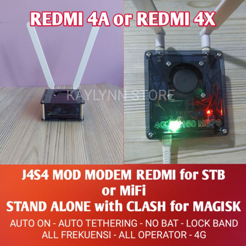 Jual J4S4 MOD REDMI 4A-4X for Modem STB or MiFi | Shopee Indonesia