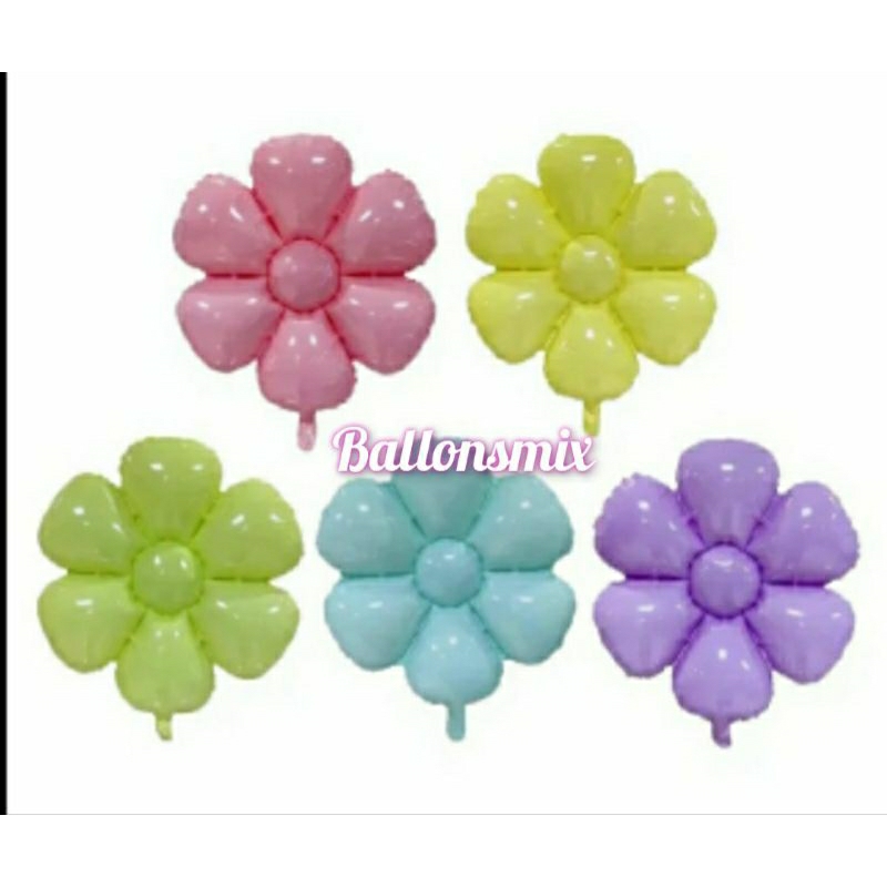 Jual Balon Bunga Daisy warna ukuran mini / Balon dekorasi | Shopee ...