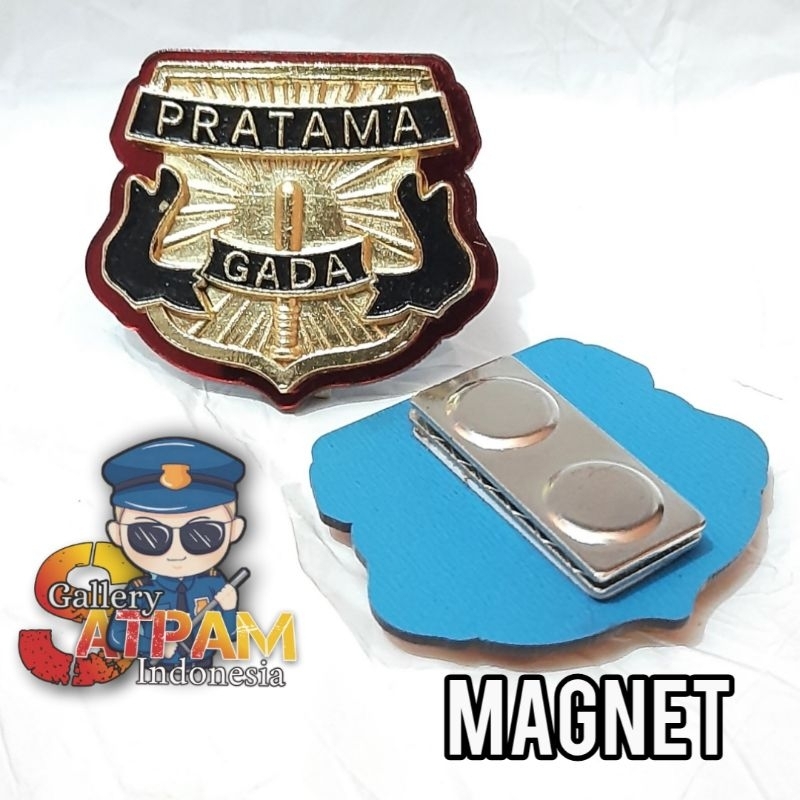 Jual Pin Gada Pratama Akrilik Satpam Security | Shopee Indonesia