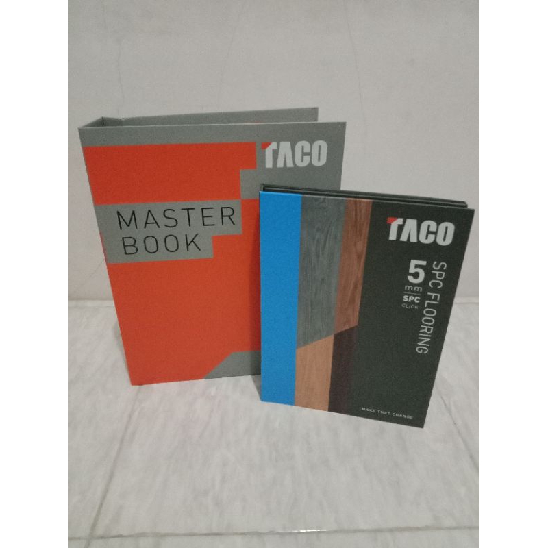 Jual KATALOG / CATALOG TACO HPL TERBARU CATALOK HPL TACO / VINIL LANTAI ...