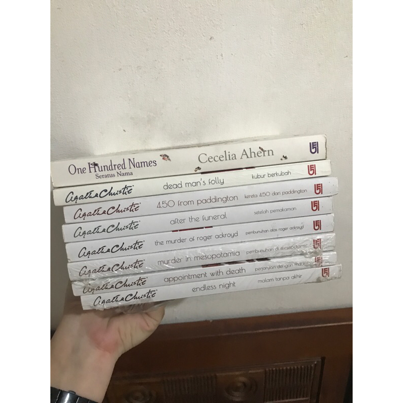 Jual NOVEL AGATHA CHRISTIE (MASS PAPER) | Shopee Indonesia