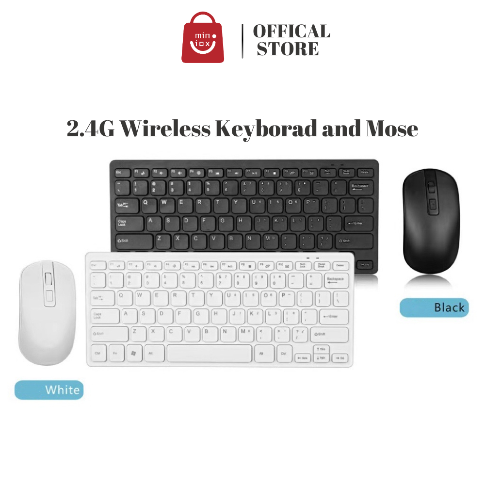 Jual GKM901 MINI KEYBOARD WIRELESS + MOUSE WIRELESS LAPTOP TERMURAH ...
