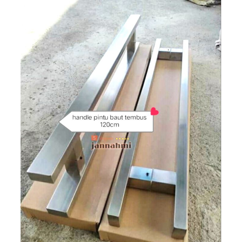 Jual handle pintu baut tembus handle pintu kaca,kayu,alumunium 120cm ...