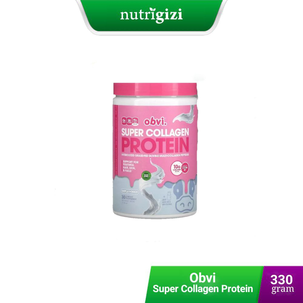 Jual Nutrigizi | Obvi Super Collagen Protein 330 gram Unflavoured Whey ...