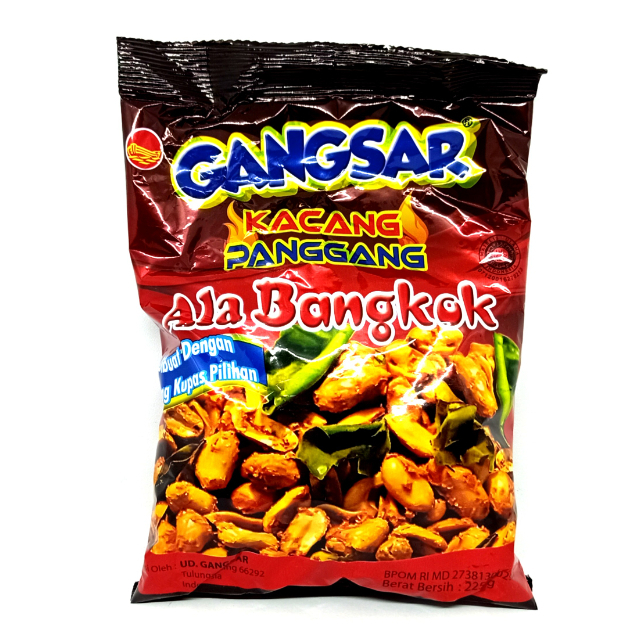 Jual Kacang Panggang Ala Bangkok Cap Gangsar 225gr | Shopee Indonesia