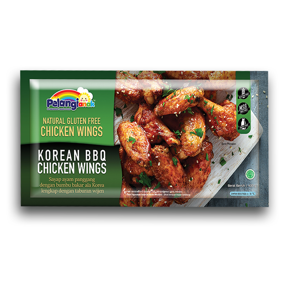 Jual PELANGI CHICKEN WINGS KOREAN BBQ 400GR | Shopee Indonesia