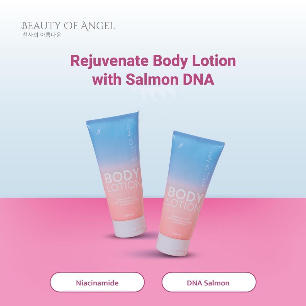 Jual BEAUTY OF ANGEL Rejuvenate Body Lotion with Salmon DNA 180 mL ...