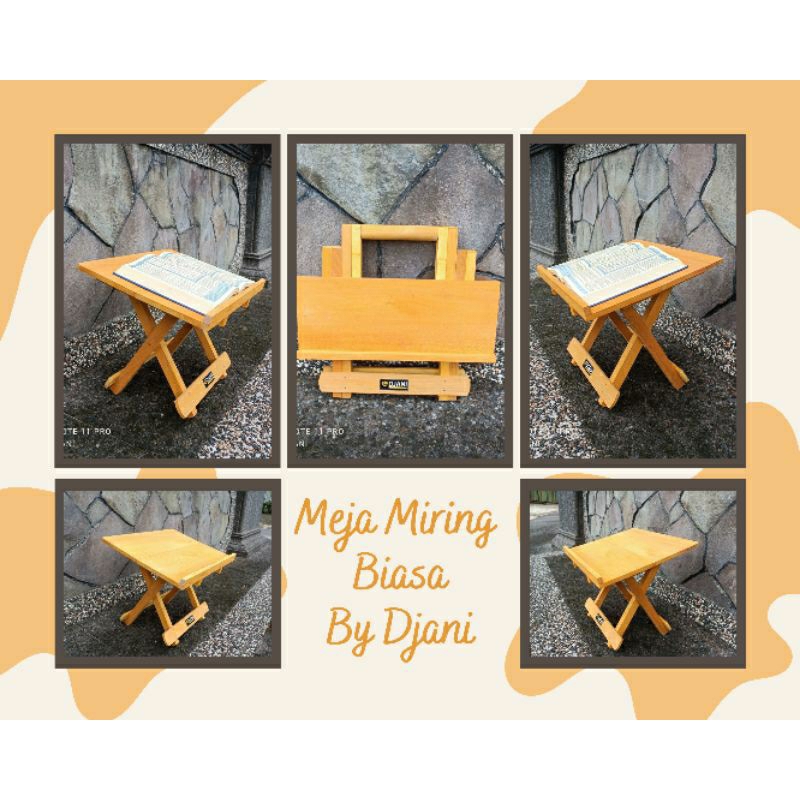 Jual Meja Ngaji/ Meja Tahfidz/ Meja Baca Al Quran/ Meja Portable/ Meja ...