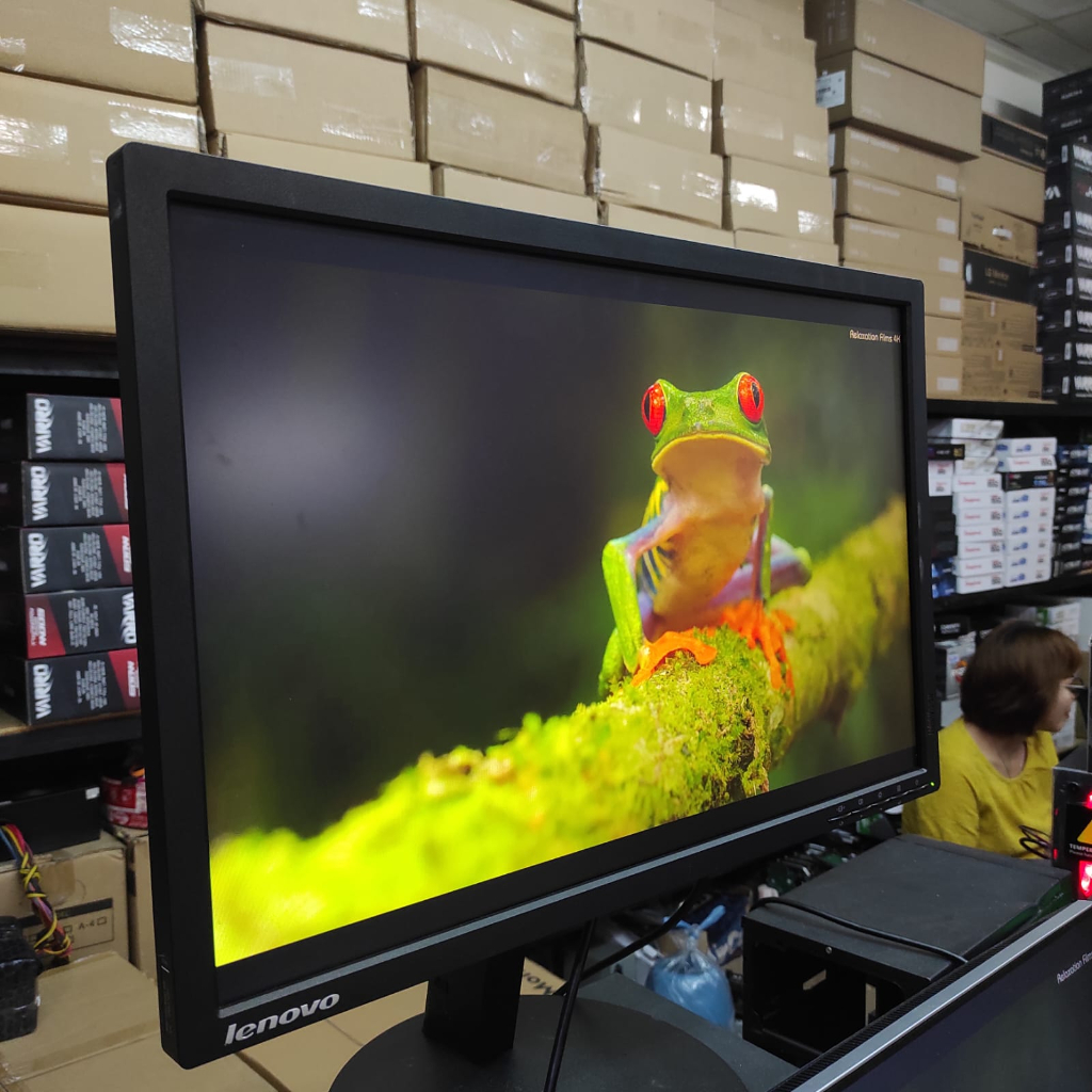Jual LED Monitor Komputer 22 Inch Mulus ( Tanpa Kaki ) | Shopee Indonesia