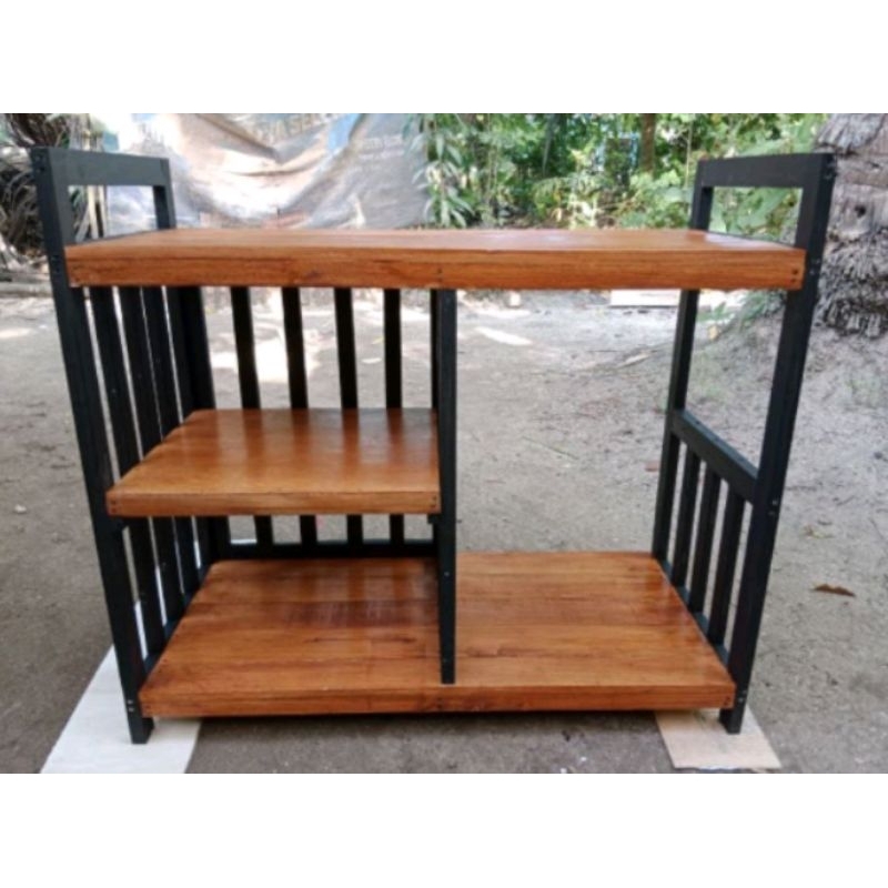 Jual RAK MEJA KAYU KOMPOR 2 TUNGKU | Shopee Indonesia