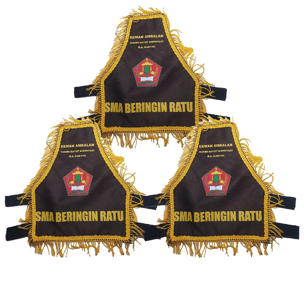 Jual Ban Lengan Custom Pramuka Banser Tni Polisi Satpam DTF PRINT Bisa ...