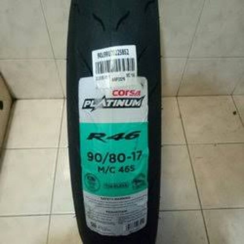 Jual ban corsa R46 tubeles 90/80-17 produk 2024 soft compond | Shopee ...