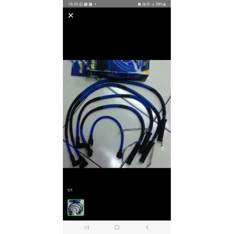 Jual Kabel busi racing suzuki jimny katana,vitara,escudo plus ground ...