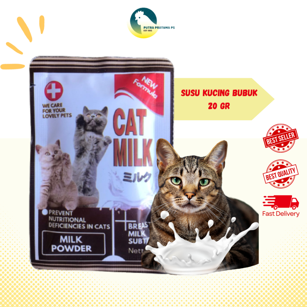 Jual CAT MILK SUSU KITTEN ANAK KUCING 20 GRAM | Shopee Indonesia