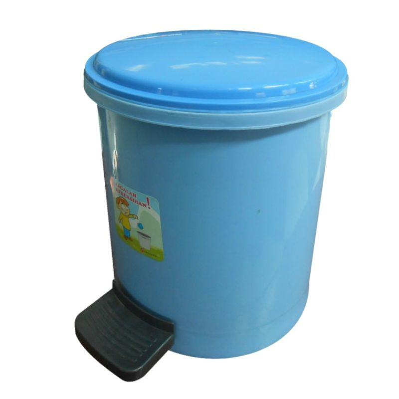 Jual Tempat Sampah Injak Silver 10 Liter + Kontainer Dalam / TEMPAT SAMPAH INJAK 10 LITER ...
