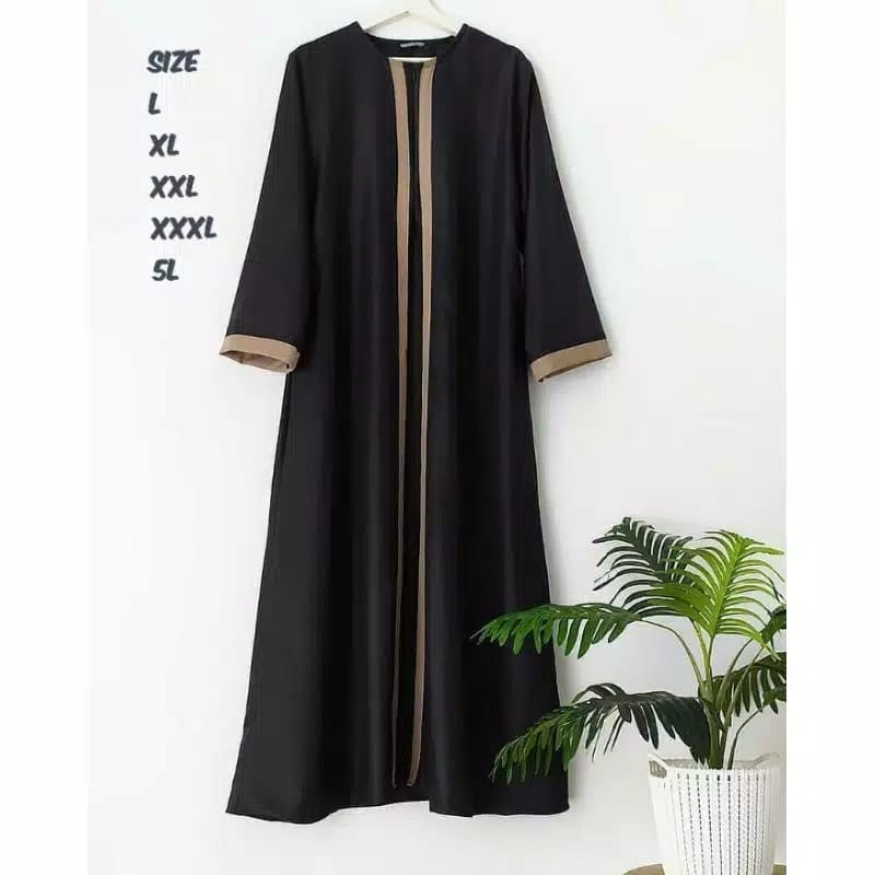 Jual Abaya remaja polos model terbaru kekinian 2025/ Baju Abaya wanita ...