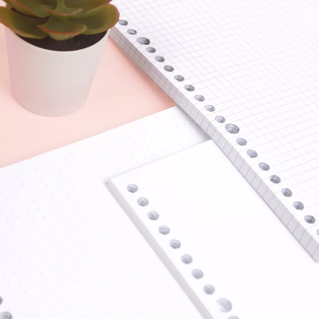 Jual Loose leaf A4 B5 A5 Isi 25 lembar Refill Kertas Binder Isi Binder Kertas File | Shopee ...