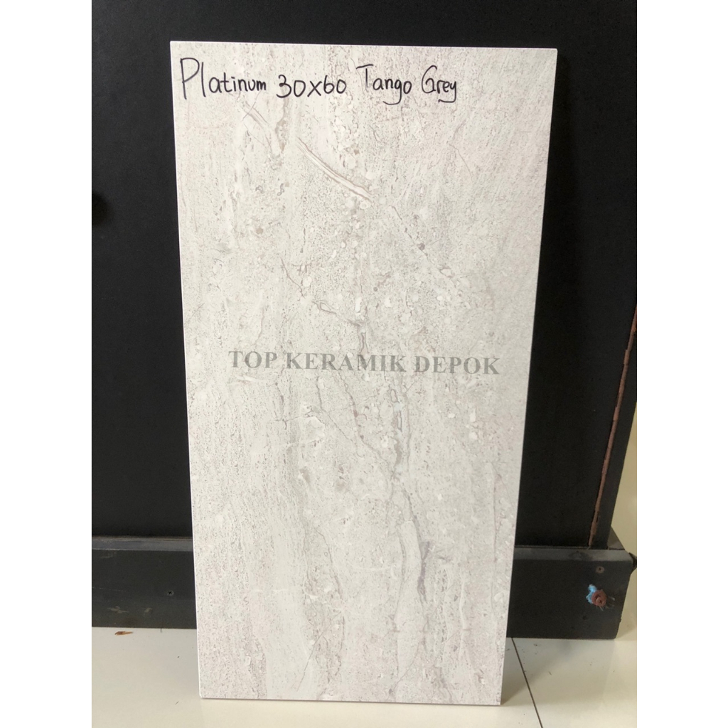Jual Keramik Dinding Platinum 30x60 Tango Grey | Shopee Indonesia