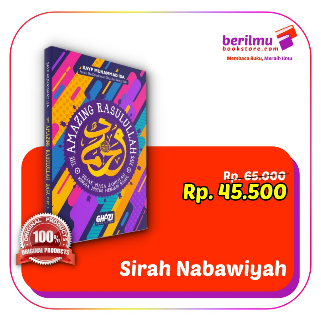 Jual The Amazing Rasulullah Jilid 1 | Buku Sirah Nabawiyah | 100% Buku ...