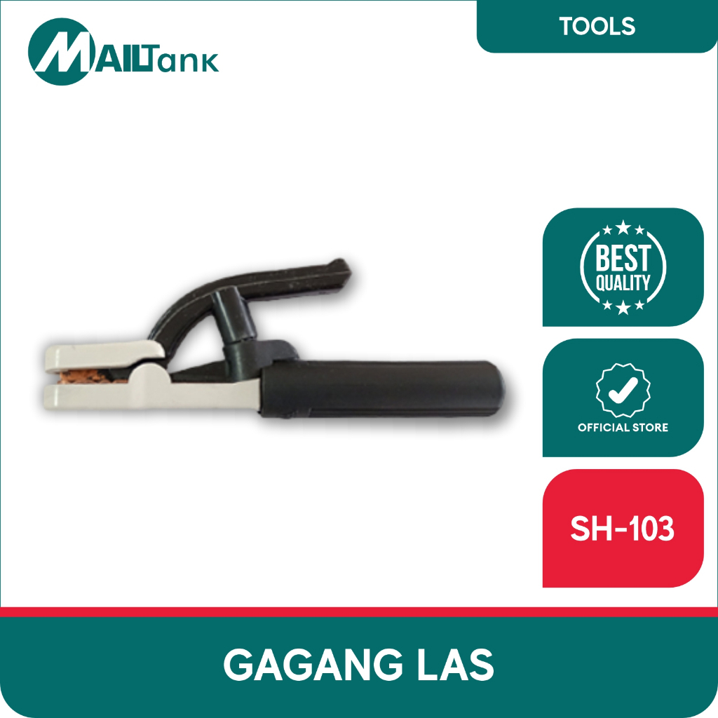 Jual MAILTANK SH103 WELDING HOLDER PEGANGAN LAS 500A AMPERE GAGANG ...