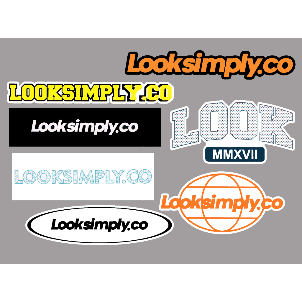 Jual Sticker Lokal | Local Brand | Sticker Pack | Stiker Brand | Shopee ...