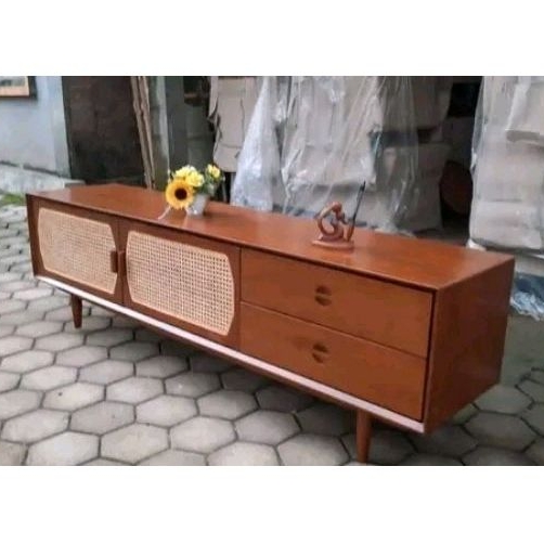 Jual Buffet bufet bifet tv meja tv kayu jati minimalis antik jepara ...