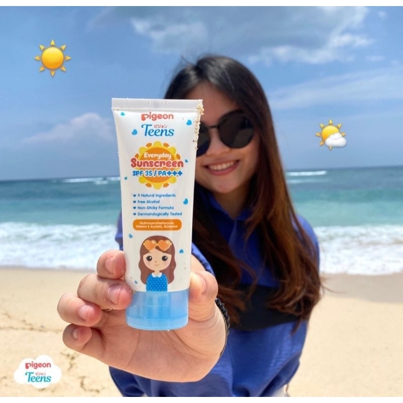 Jual PIGEON TEENS SUNSCREEN SPF 35 ANAK DAN REMAJA | Shopee Indonesia
