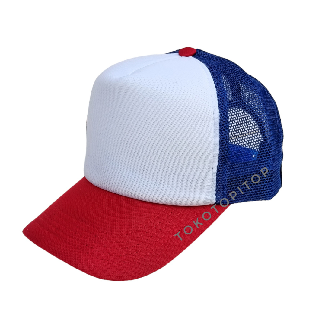Jual Topi Jaring Polos Tiga Warna | Shopee Indonesia