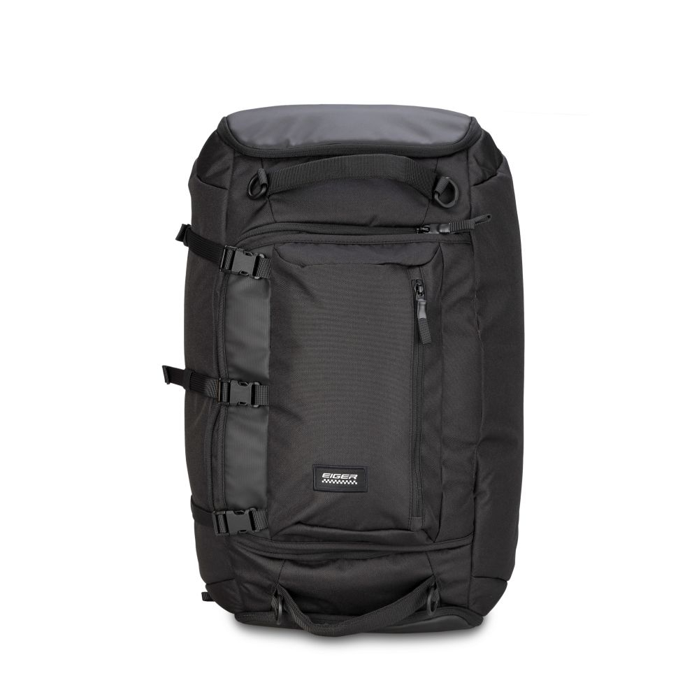 Jual EIGER Z-RICAMP DUFFLE BAG 1.0 BLACK | Shopee Indonesia