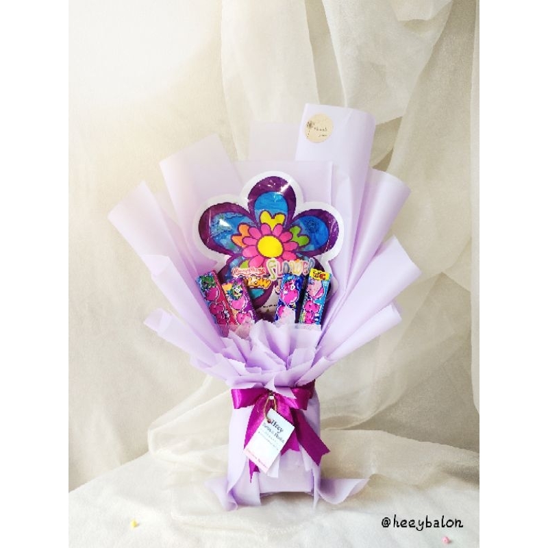 Jual Free Kartu Ucapan Buket Snack/Buket Wisuda/Buket Boneka/Buket ...