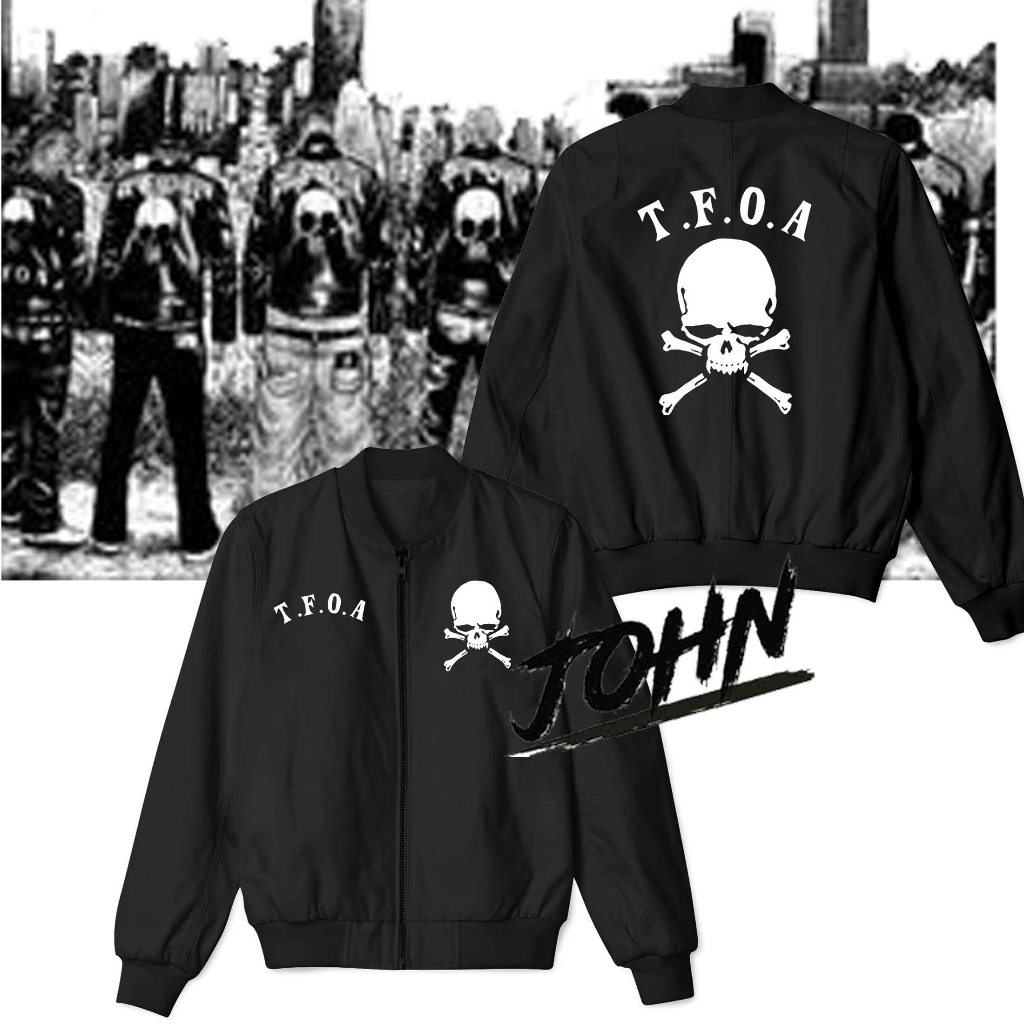Jual Jaket Bomber Crow Zero - TFOA | Shopee Indonesia