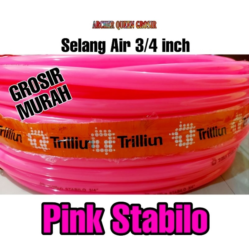 Jual SELANG AIR ELASTIS PAKET 50 METER TRILLIUN STABILO 3/4 INCH 4 WARNA STABILO CANTIK HARGA 1 ...