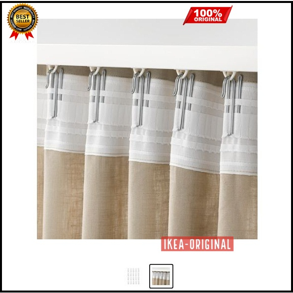 Jual Kait Gantungan gorden besi pengait kait cantolan kain gorden, baja ...