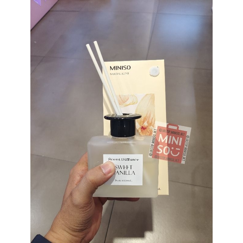 Jual MINISO 🆕 Scent Diffuser SWEET VANILLA (Net 100ml) | Shopee Indonesia