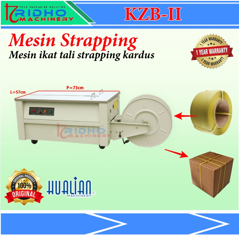 Jual Mesin strapping band mesin ikat tali strapping KZB-II hualian ...