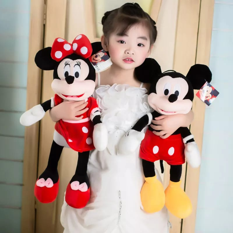 Jual Boneka Mickey Minnie Mouse Ukuran XL Bahan Plush SNI | Shopee ...