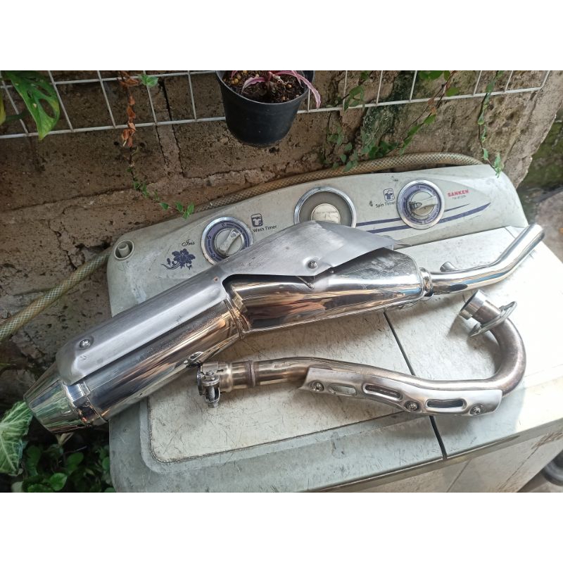 Jual Knalpot klx 250 cc dtracker d tracker 250cc original ori copotan ...
