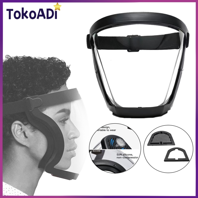 Jual Face Shield Full Face Protective Face Shield Anti Fog Pelindung ...