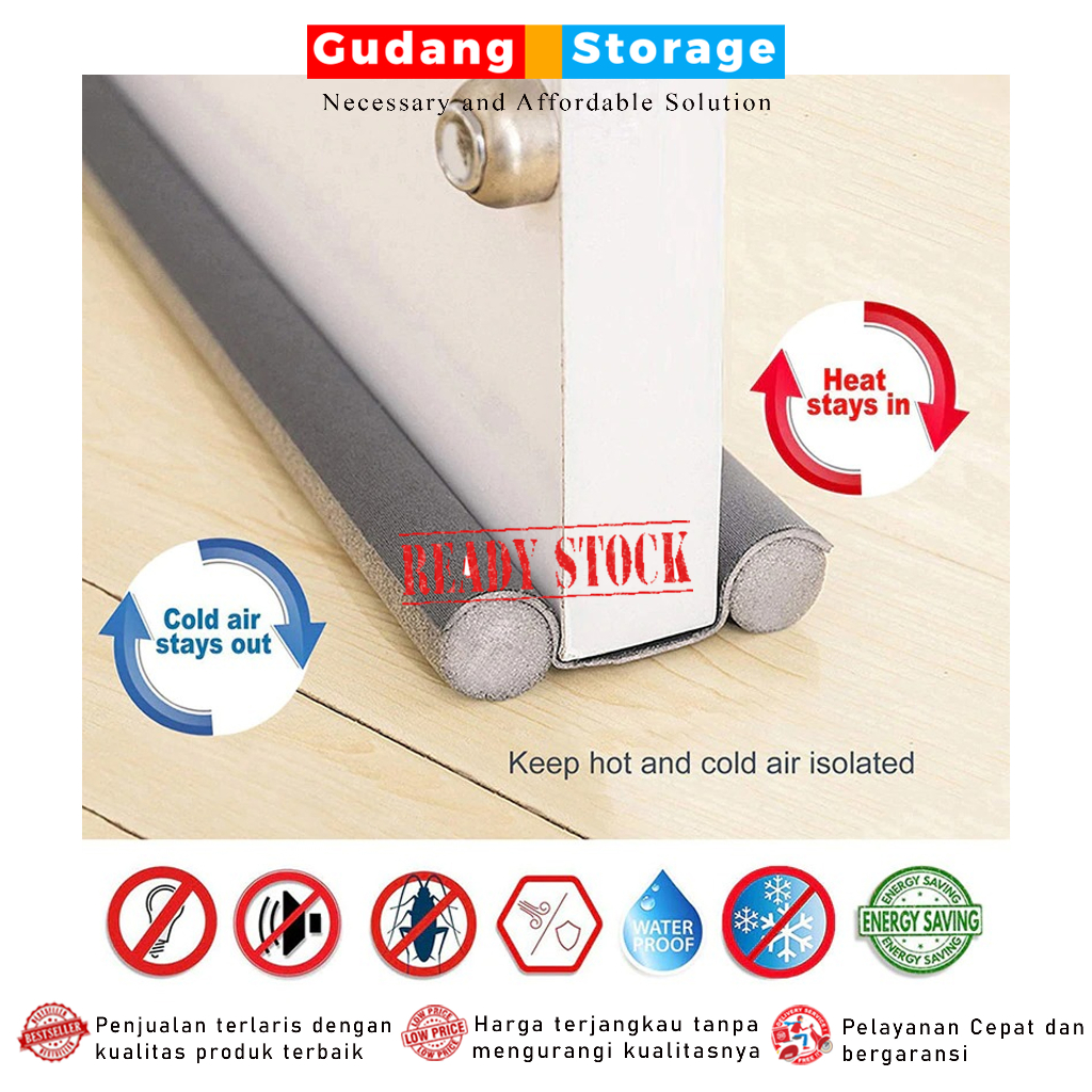 Jual [PROMO] Alat Pengaman Pintu Dari Debu Alat Penghalang Debu dan ...
