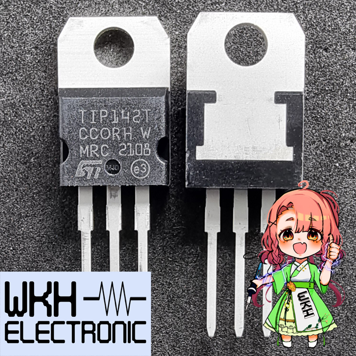 Jual TIP142T TO220 TIP142 T TIP 142 T DARLINGTON TRANSISTOR NPN 100V ...