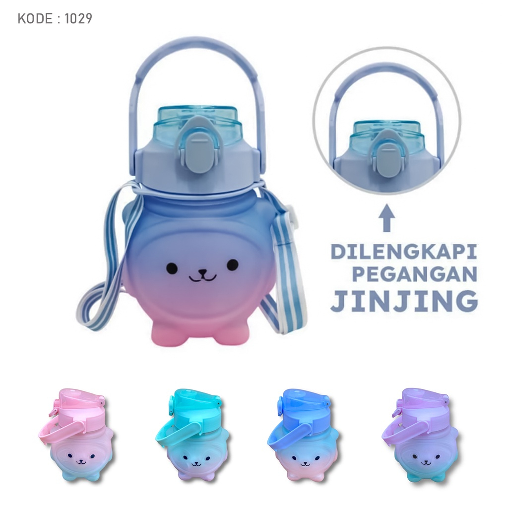 Jual Botol Minum Anak Gradasi Mini Beruang 1liter/1000ml Kode 1029 ...